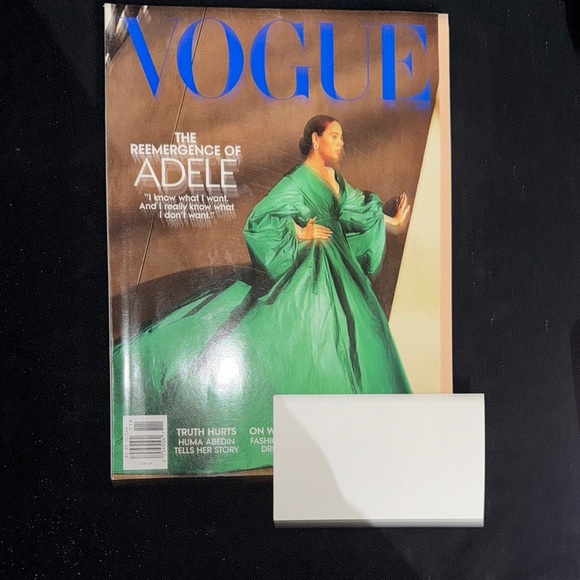 Vogue | Accents | Vogue Magazine With Blue And Green Cover | Poshmark